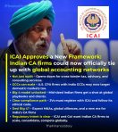 Indian CA Firms can now tie up with global accounting firms