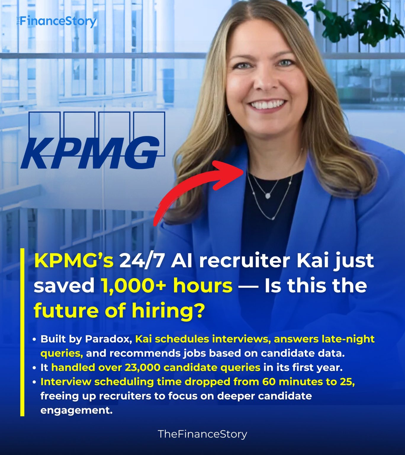 KPMG hiring Just Got Smarter — thanks to ‘Kai’, their AI recruiting ...
