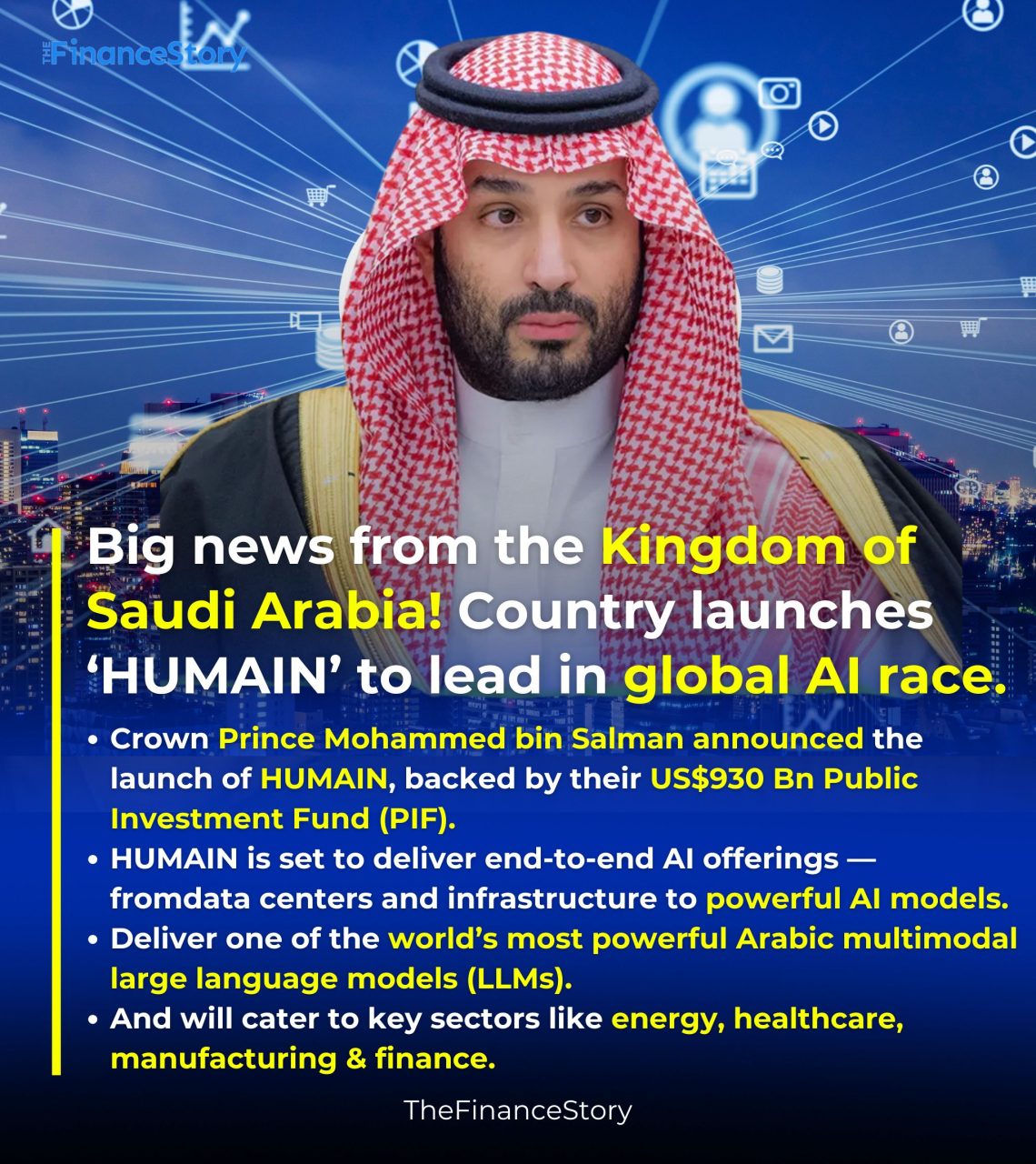 Saudi Arabia launches AI Company ‘Humain’... just as Trump lands in Riyadh
